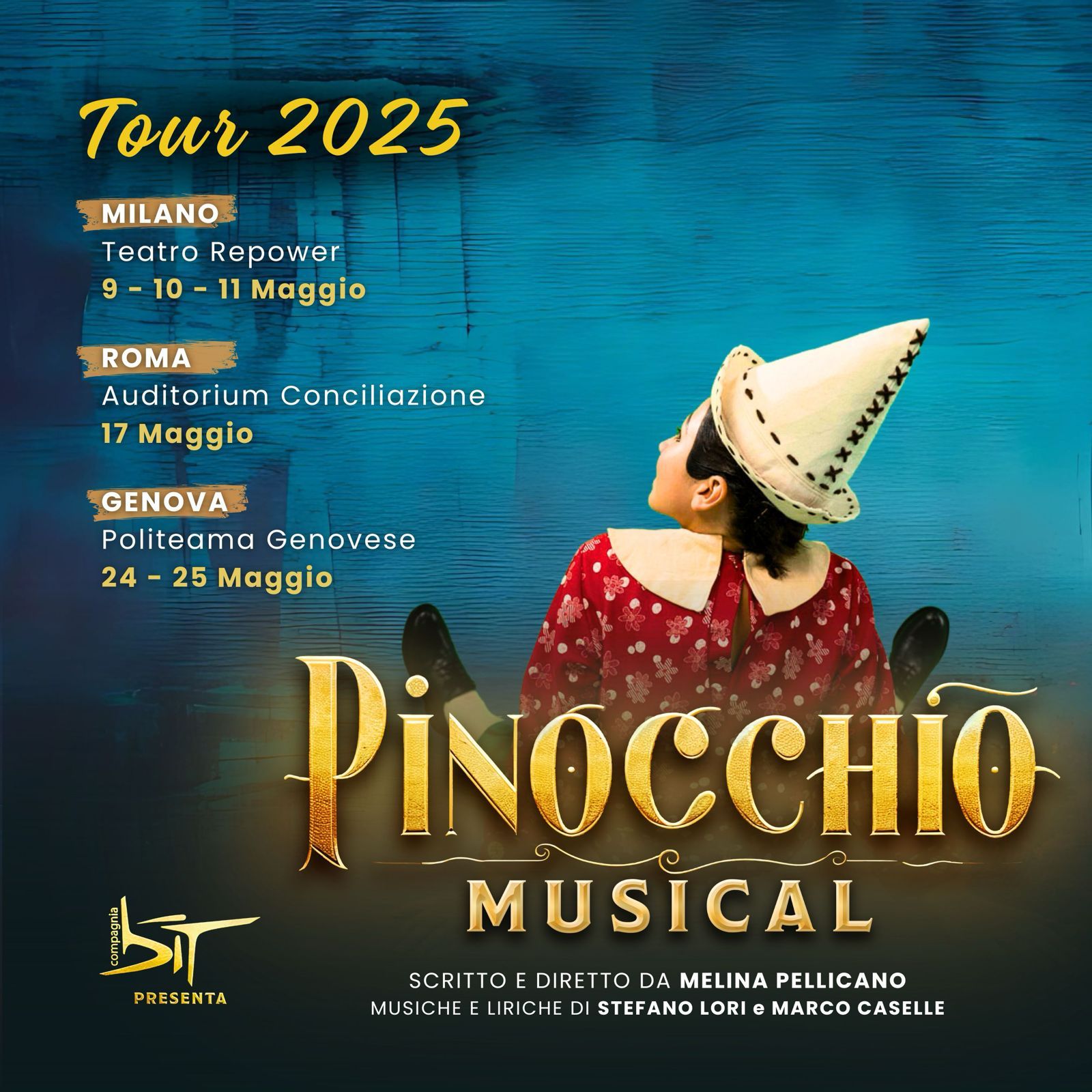 “Pinocchio Musical” al Teatro Repower e Tour 2025 – comunicato stampa ...